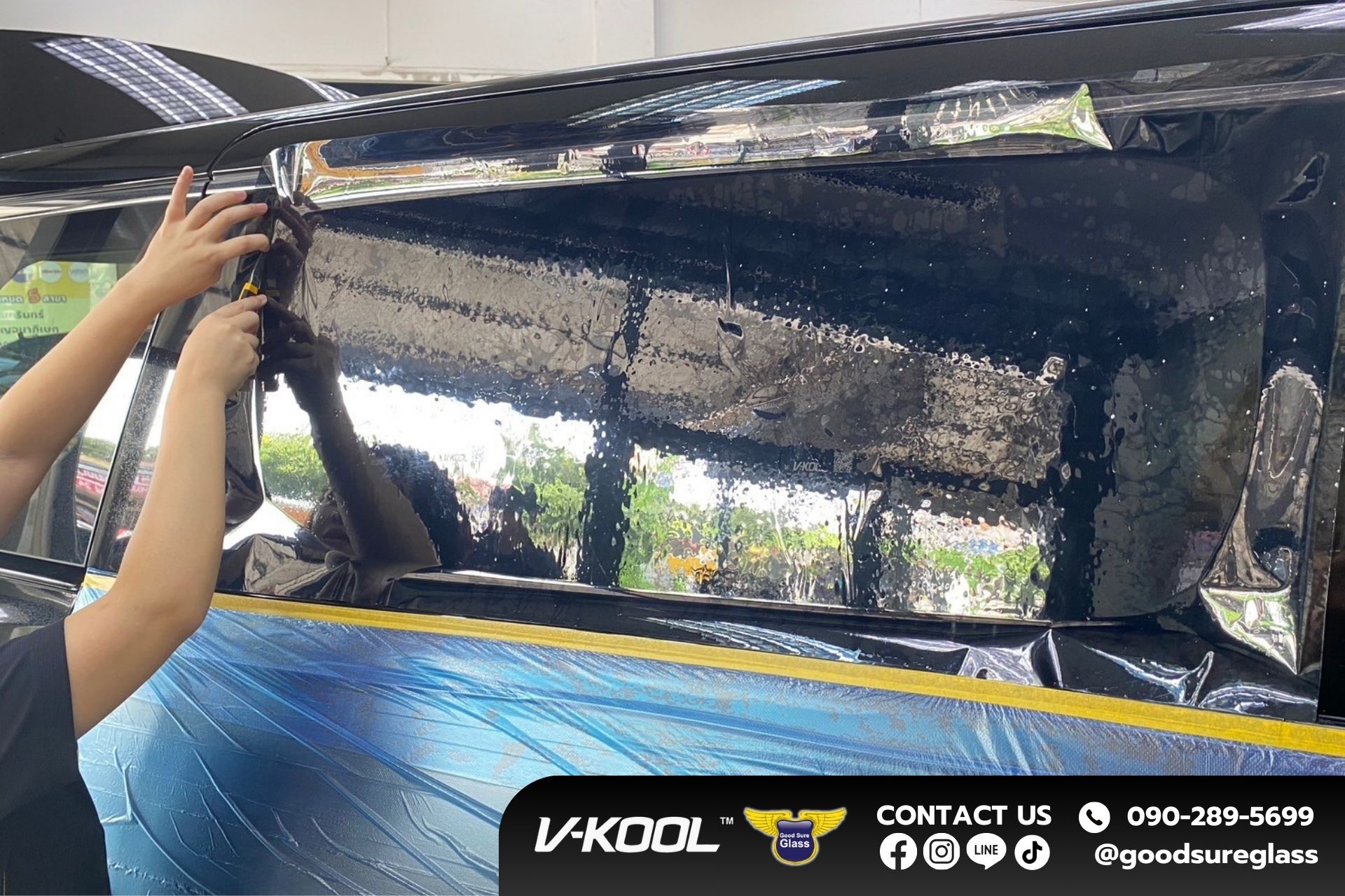 TOYOTA ALPHARD อัปเกรดความพรีเมียมด้วย V-KOOL BLACK xEV - GoodSure